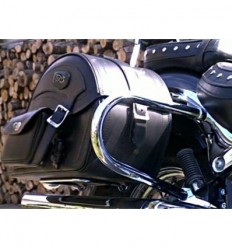 Triumph Rocket 3 Chrome Rear Crash Bars Saddlebag Guards