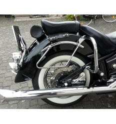 Triumph Rocket 3 Chrome Rear Crash Bars Saddlebag Guards